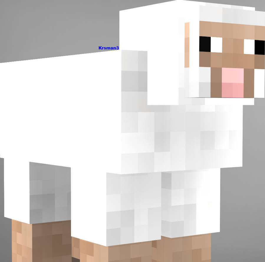 Minecraft Sheep By Krsman30 On Deviantart