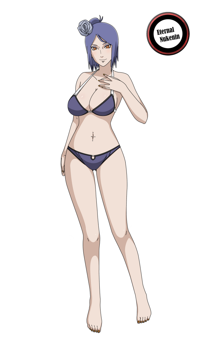 Naruto Shippuden Konan Bikini 1 By Eternalnukenin On Deviantart
