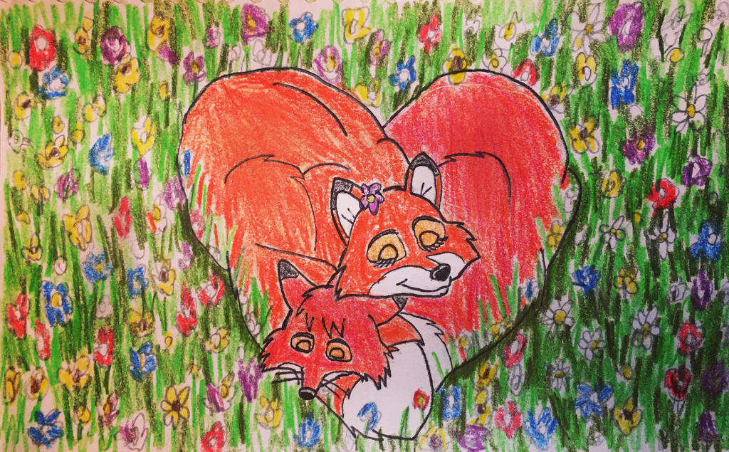 Tod And Vixey By Jrr5790 On Deviantart