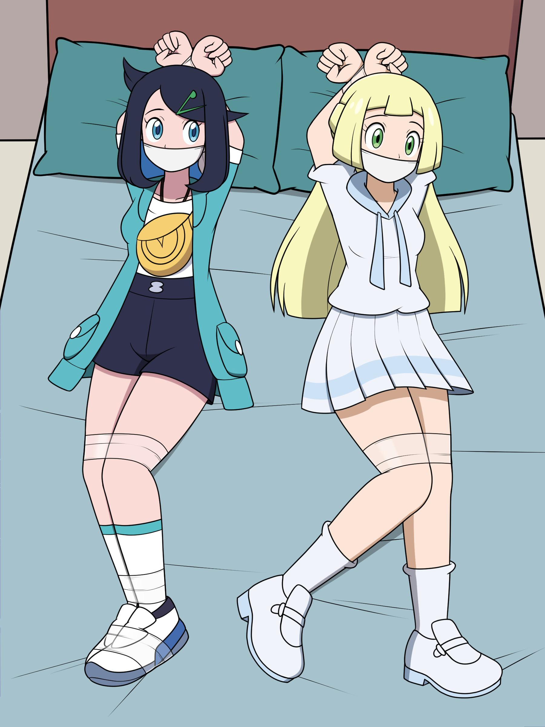 Liko and Lillie by nivek15 on DeviantArt Liko and Lillie by nivek15 on DeviantArt