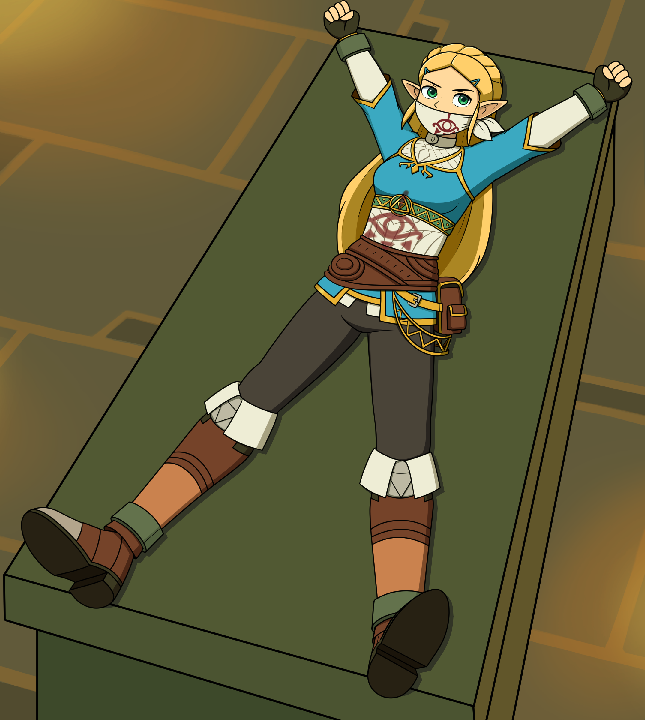 Zelda Captured By Nivek15 On Deviantart