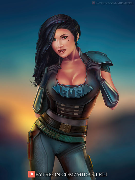 Cara Dune By Midarteli On Deviantart