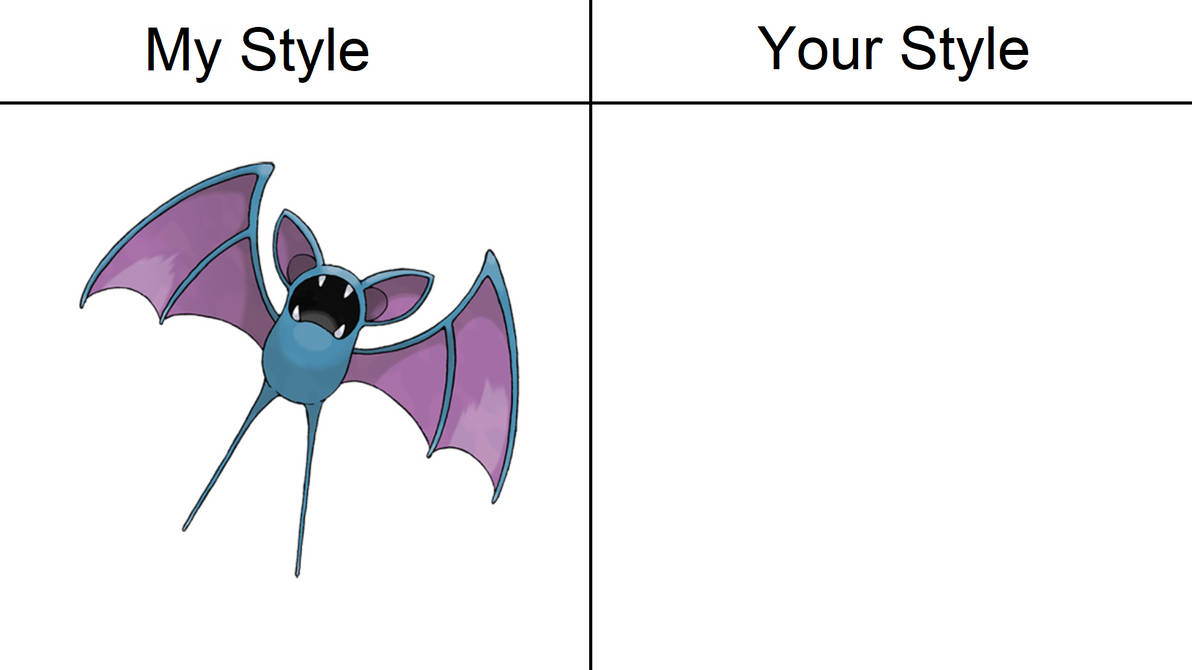Zubat In Your Style Collab By Emojiband2019 On Deviantart