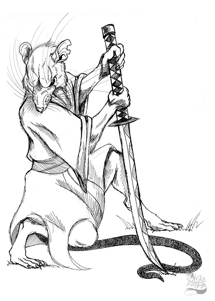 Rat Warrior By Husgryph On Deviantart