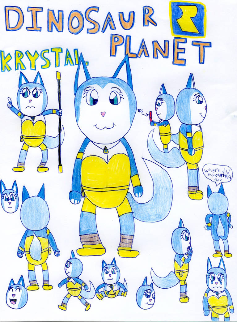 Dinosaur Planet Krystal By Blazeheartpanther On Deviantart