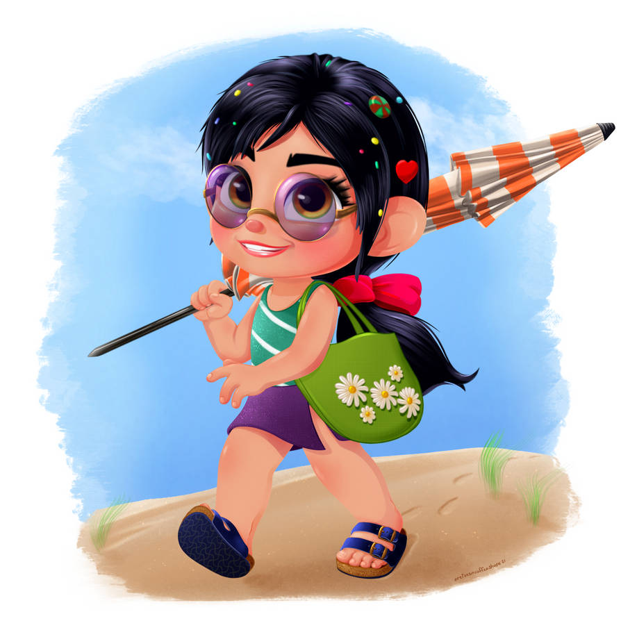 Vanellope Summer Feelings By Artistsncoffeeshops On Deviantart