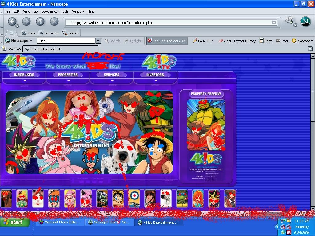 What SN thinks of 4kids by Sailor-N on DeviantArt