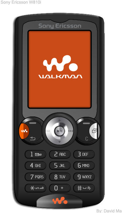 Sony Ericsson W810i by Altronz853 on DeviantArt