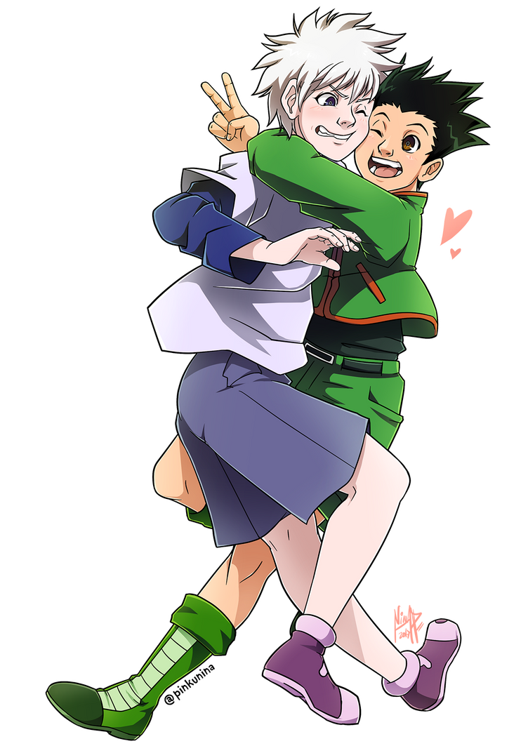 Com Gon X Killua By Pink Bang On Deviantart