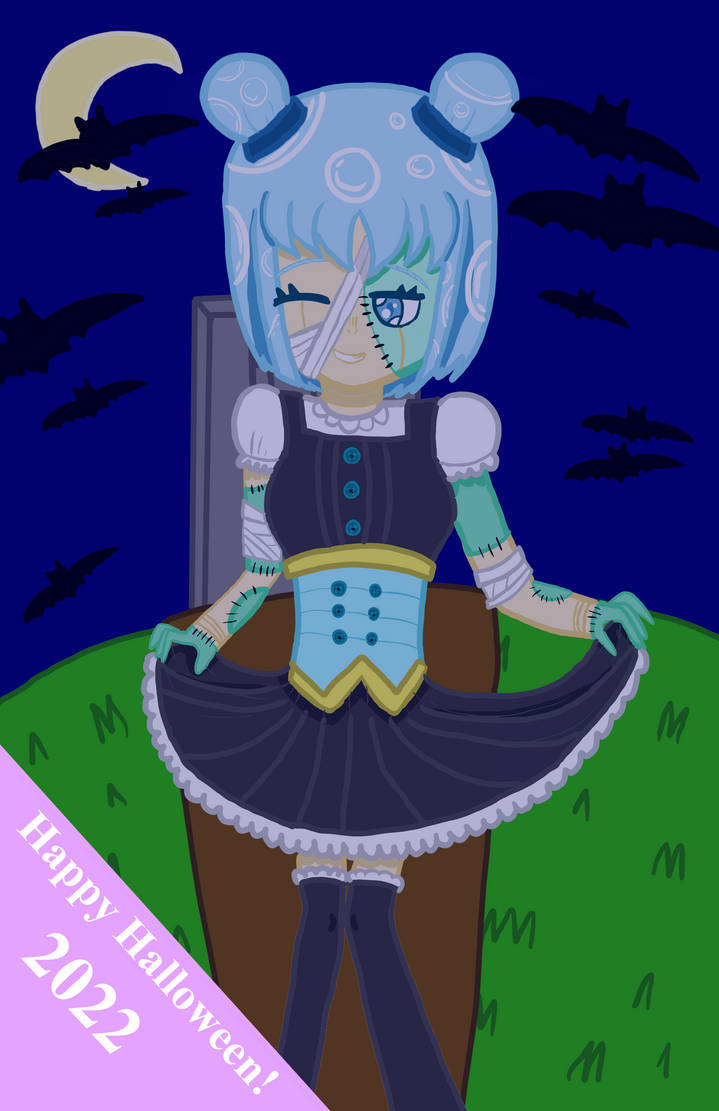 Nooraexe Fanart Halloween Special By Bubbleteaop On Deviantart