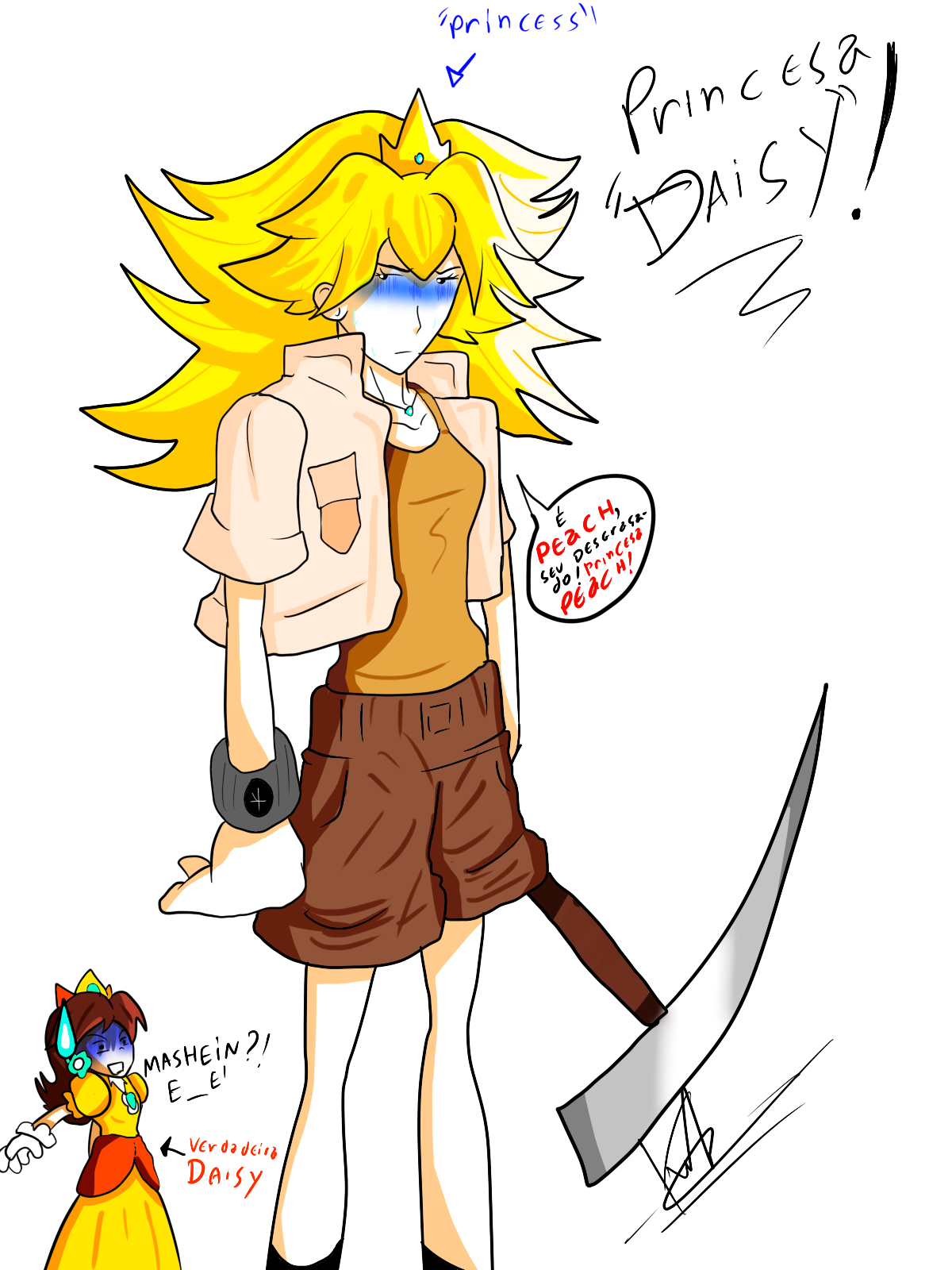 Princess Dais Peach Not Dai Oh Fu By Kaiserkleylson On