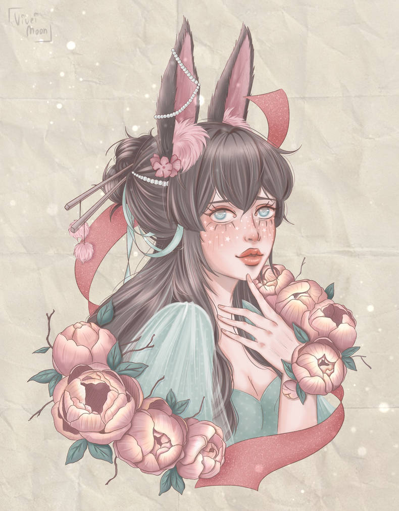 Bunny Girl Oc By Viveimoon On Deviantart