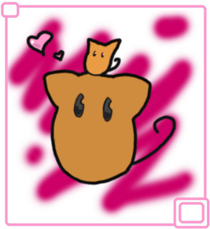 Pink Blob Tail Critters by Kawaii-Kit on DeviantArt