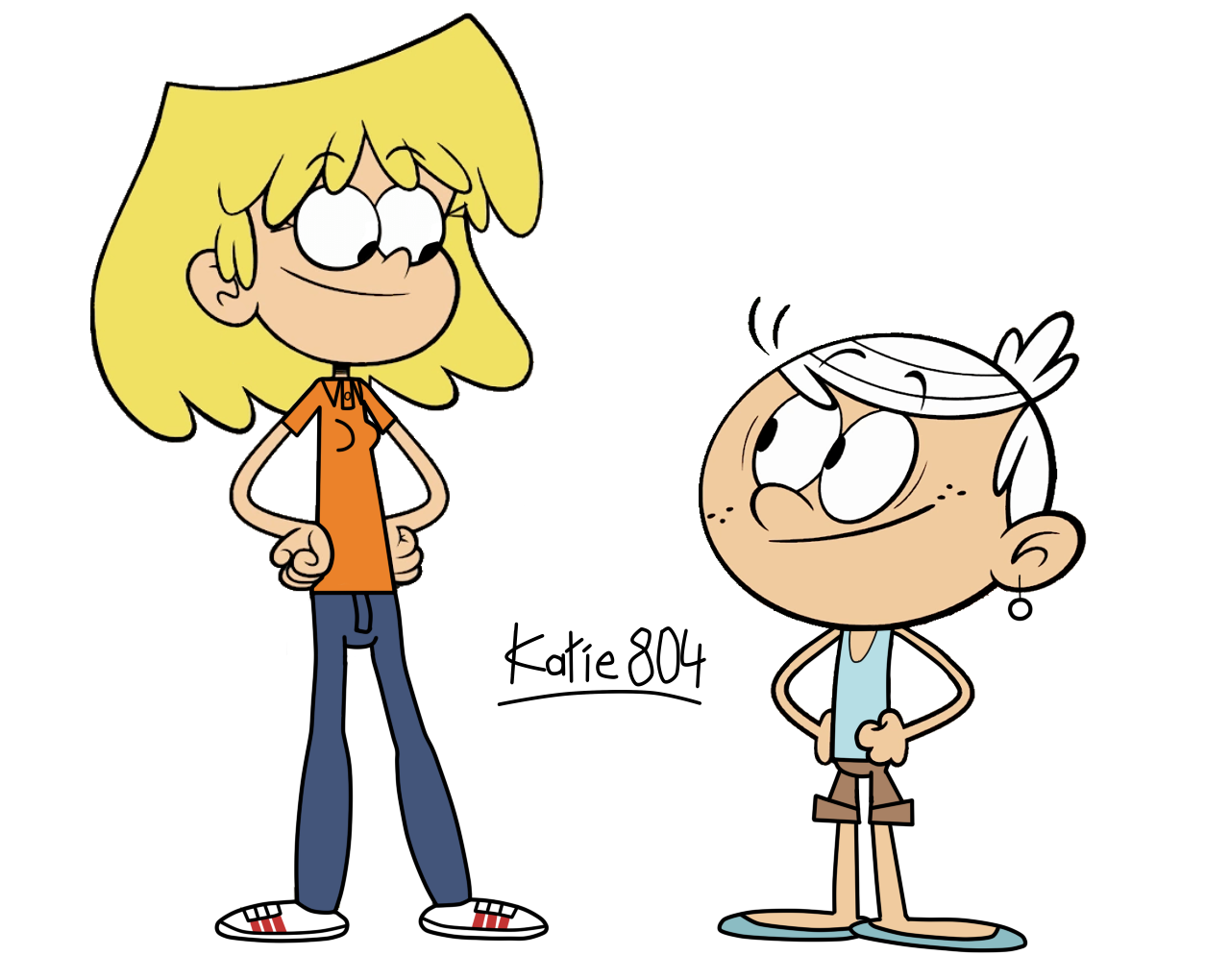 Lori And Lincoln By Katie804 On Deviantart