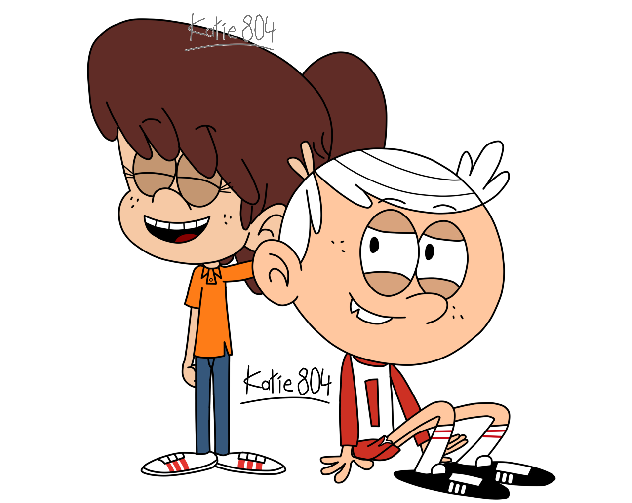 Lynn Jr And Lincoln Clothes Swapping Loud House By Katie804 On Deviantart