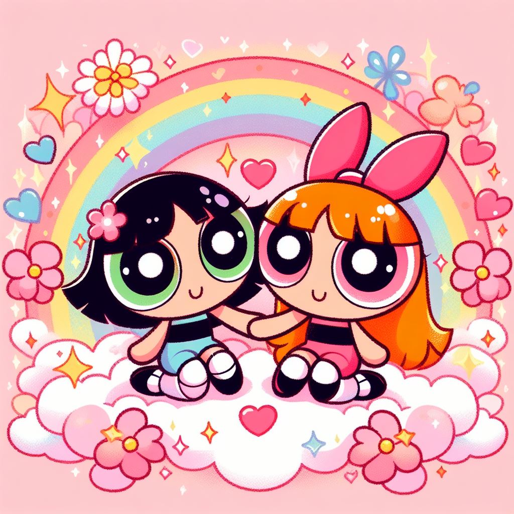 Ppg Buttercup And Blossom Ai Drawing By Cuddlesnam On Deviantart