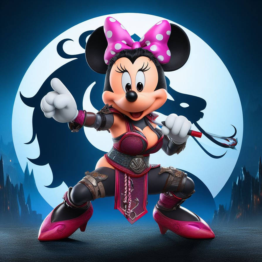 Minnie Mouse In Mortal Kombat By Theladyevil1998 On Deviantart