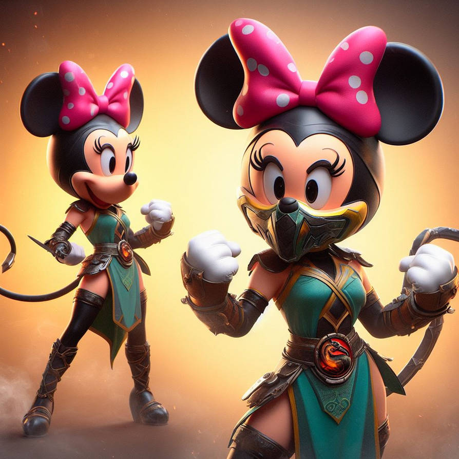 Mortal Kombat Minnie Mouse 2 By Theladyevil1998 On Deviantart