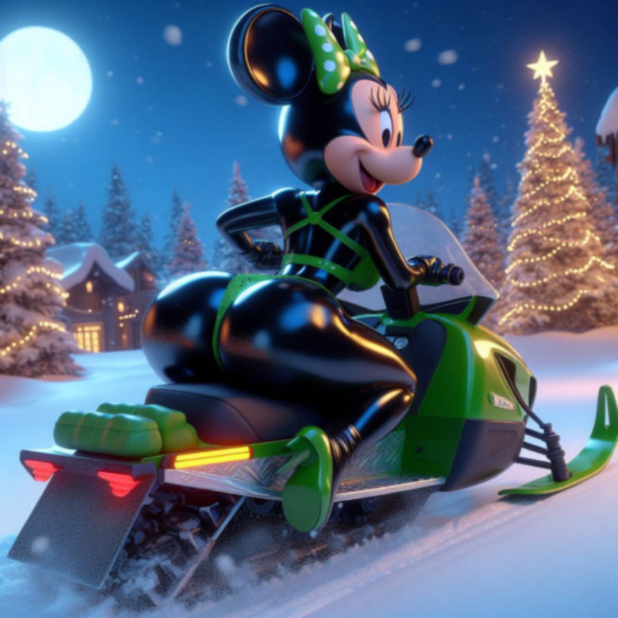 Minnie Mouse Sexy In Snowmobile 2 Big Ass By Theladyevil1998 On Deviantart