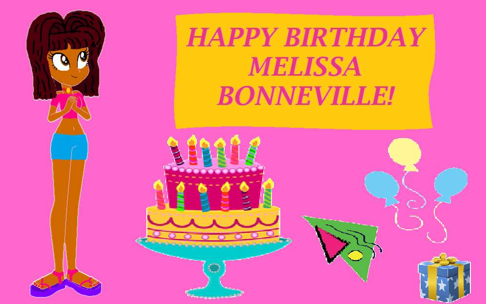 Happy Birthday Melissa By Floridatraveller On Deviantart