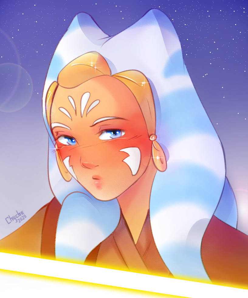 Togruta Jedi Erdeni Tano By Chyche On Deviantart