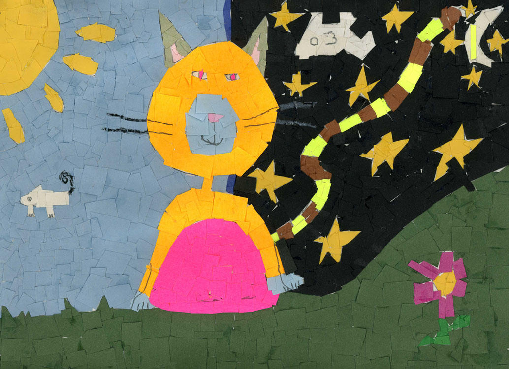 Psychadelic Kitty? by RoseSpirit on DeviantArt