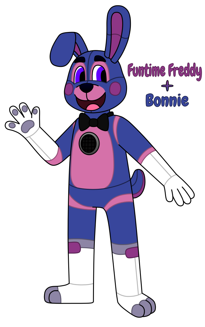 Fnaf Gacha Result 6 Funtime Freddy Bonnie By Moon Adopts13 On