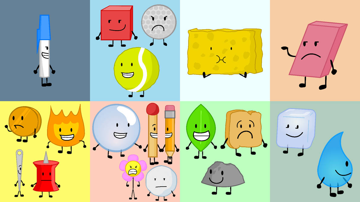 Bfb Teams But Its Only The Original 20 Characters By Pixelleapnetworkonda On Deviantart