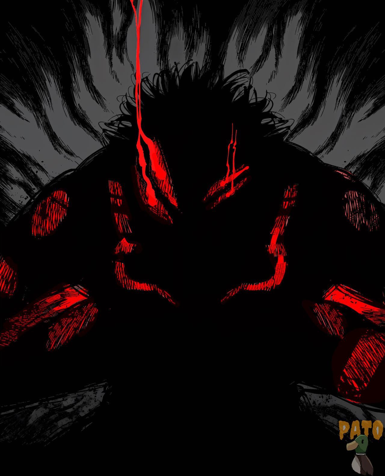 Ryomen Sukuna The King Of Curses Colored By Kangx95 On Deviantart