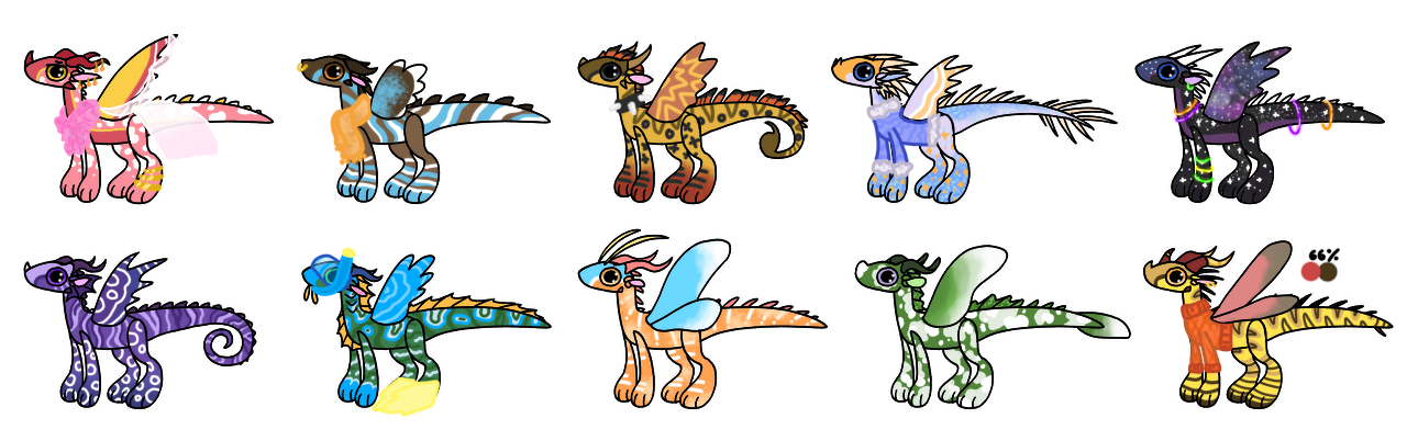 All the wof tribe adopts (open) by Beachwing on DeviantArt All the wof tribe adopts (open) by Beachwing on DeviantArt