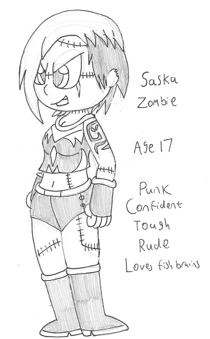Saska The Zombie By Tman5636 On Deviantart