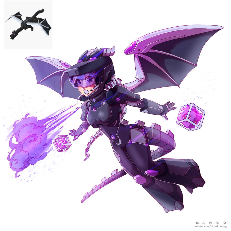 Ender Dragon By Manguinha On Deviantart