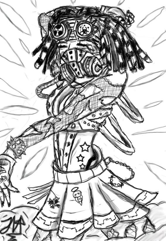 Cyber Goth Girl Dancing By Jvttvj On Deviantart