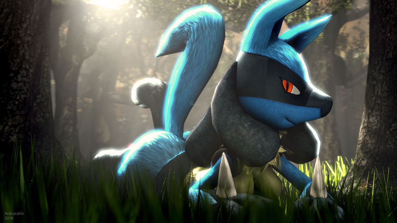 Female Lucario By Lucario Ace On Deviantart