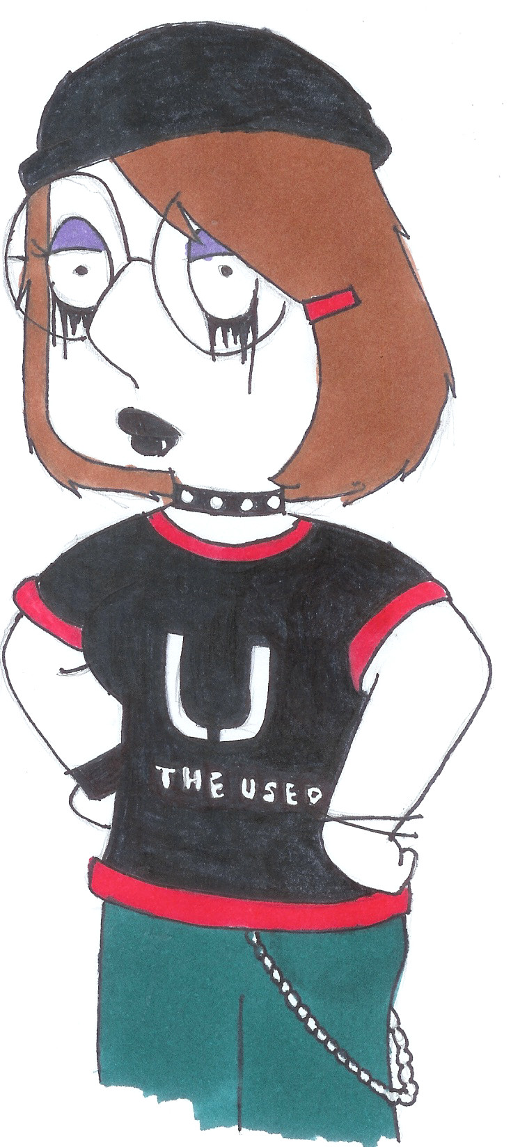 Emo Meg by getrevenge1124 on DeviantArt