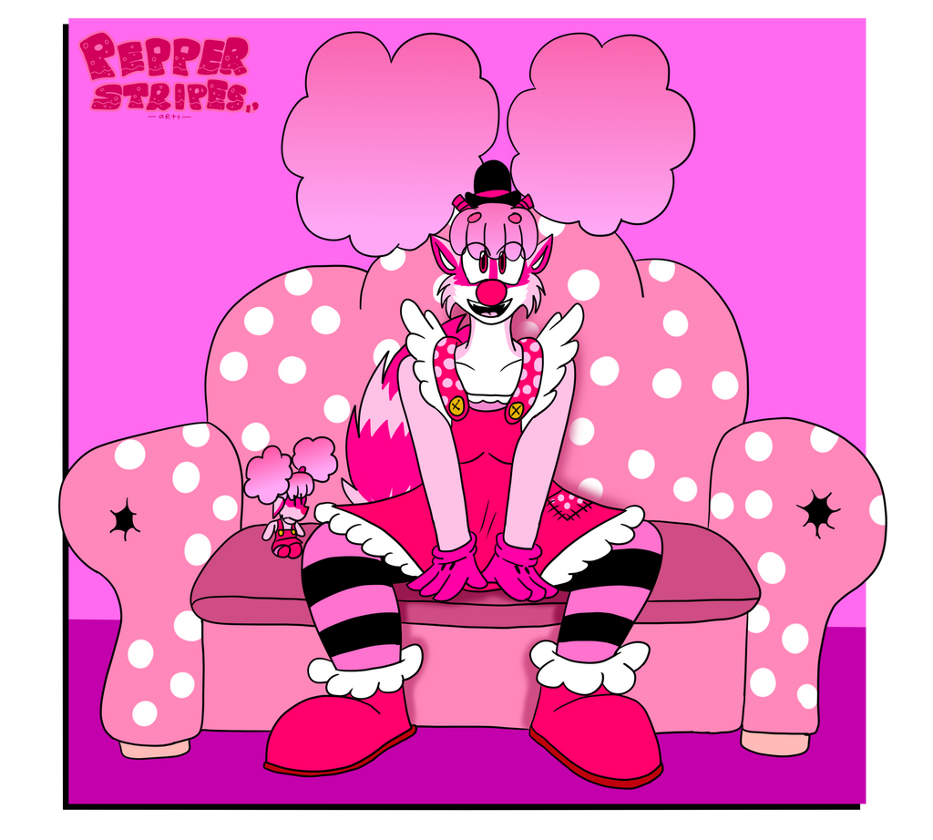 Cherry And Her Comfy Couch By Pepper Stripes On Deviantart