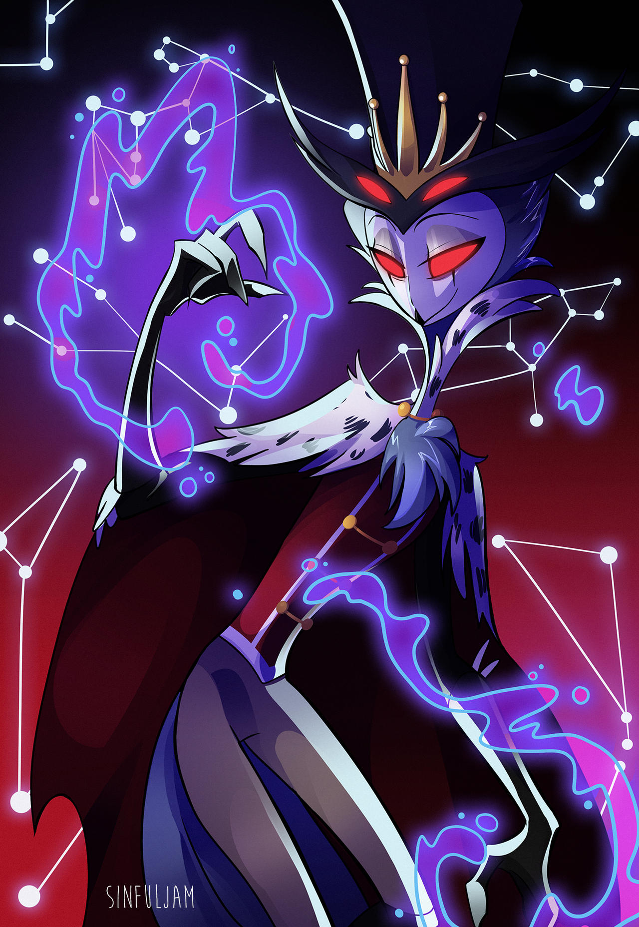 Helluva Boss Stolas By Sinfuljam On Deviantart