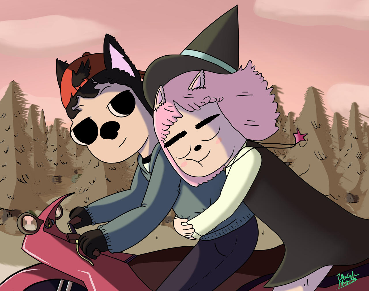Susie X Max Summer Camp Island By Crashicbros12 On Deviantart