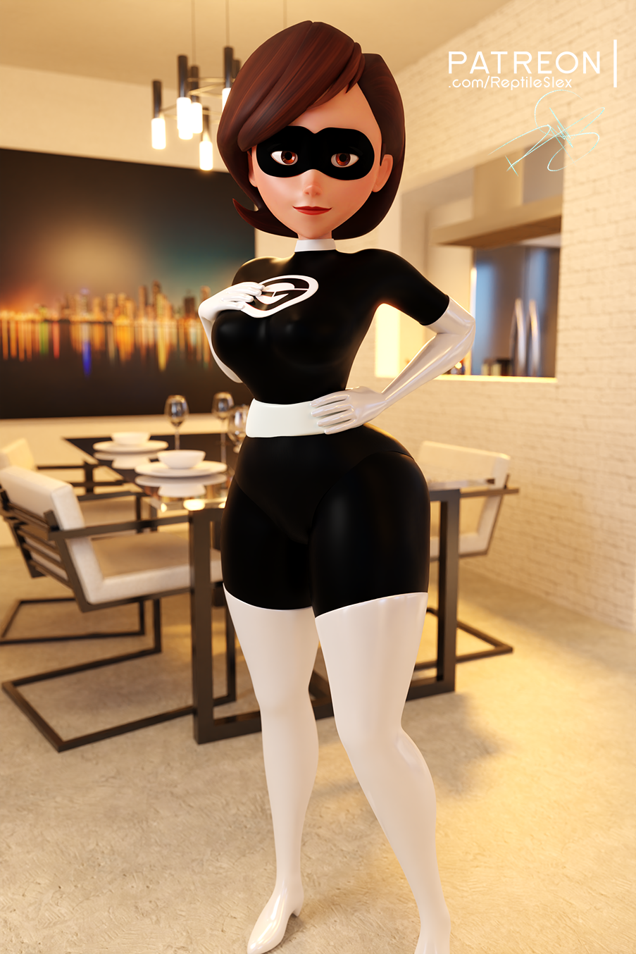 Helen Parr Elastigirl Custom Suit Commission By Alenabyss On Deviantart