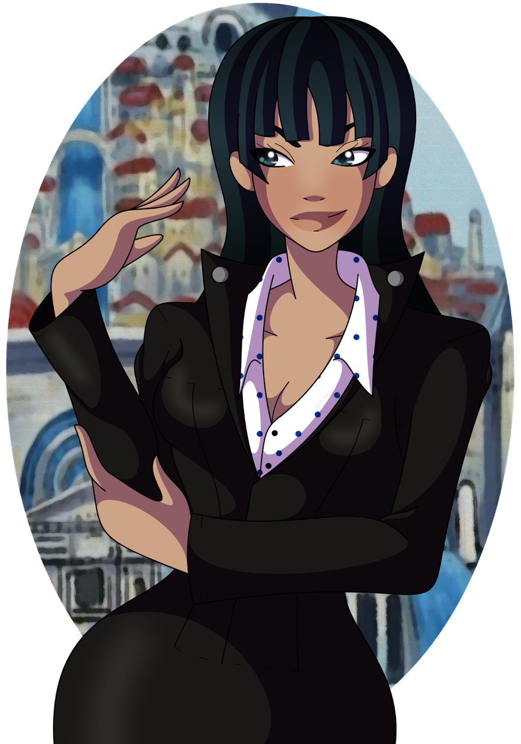 Nico Robin By Cazuuki On Deviantart