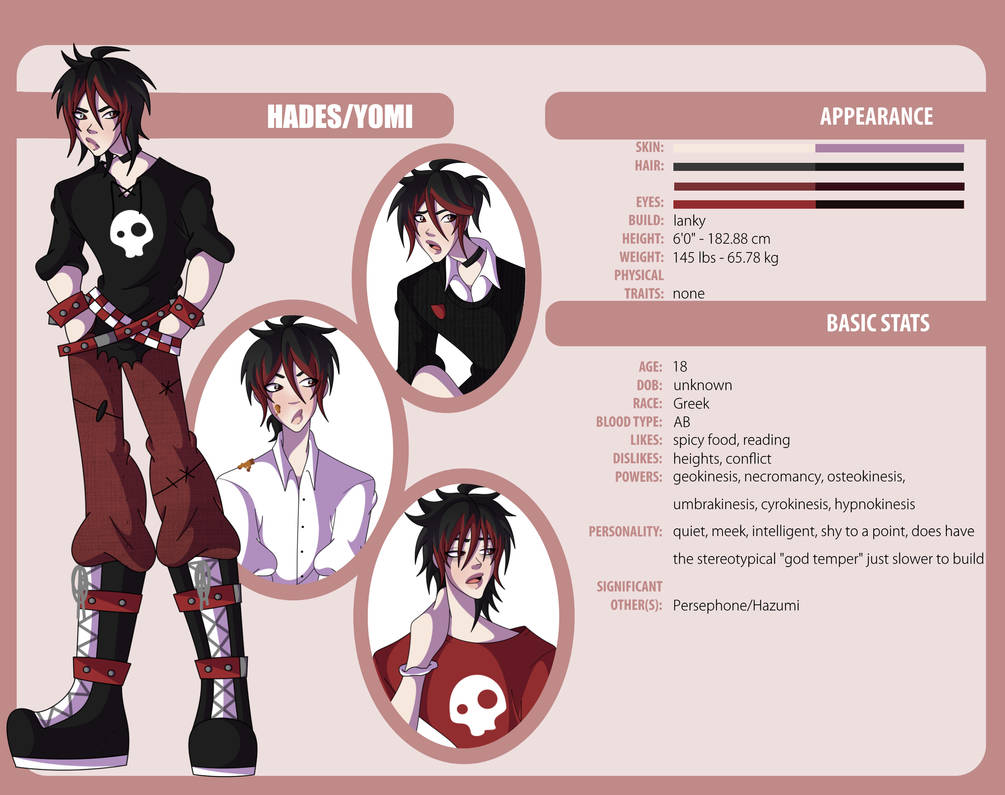 Hades Profile By Cazuuki On Deviantart