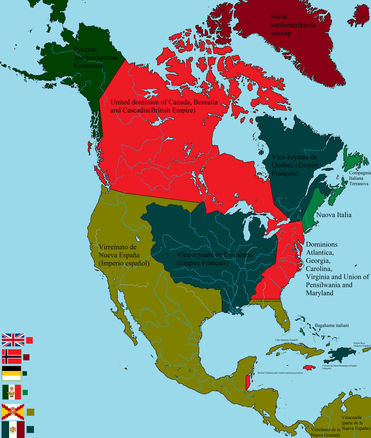 Map of Scramble of North America by DrawNick on DeviantArt Map of Scramble of North America by DrawNick on DeviantArt
