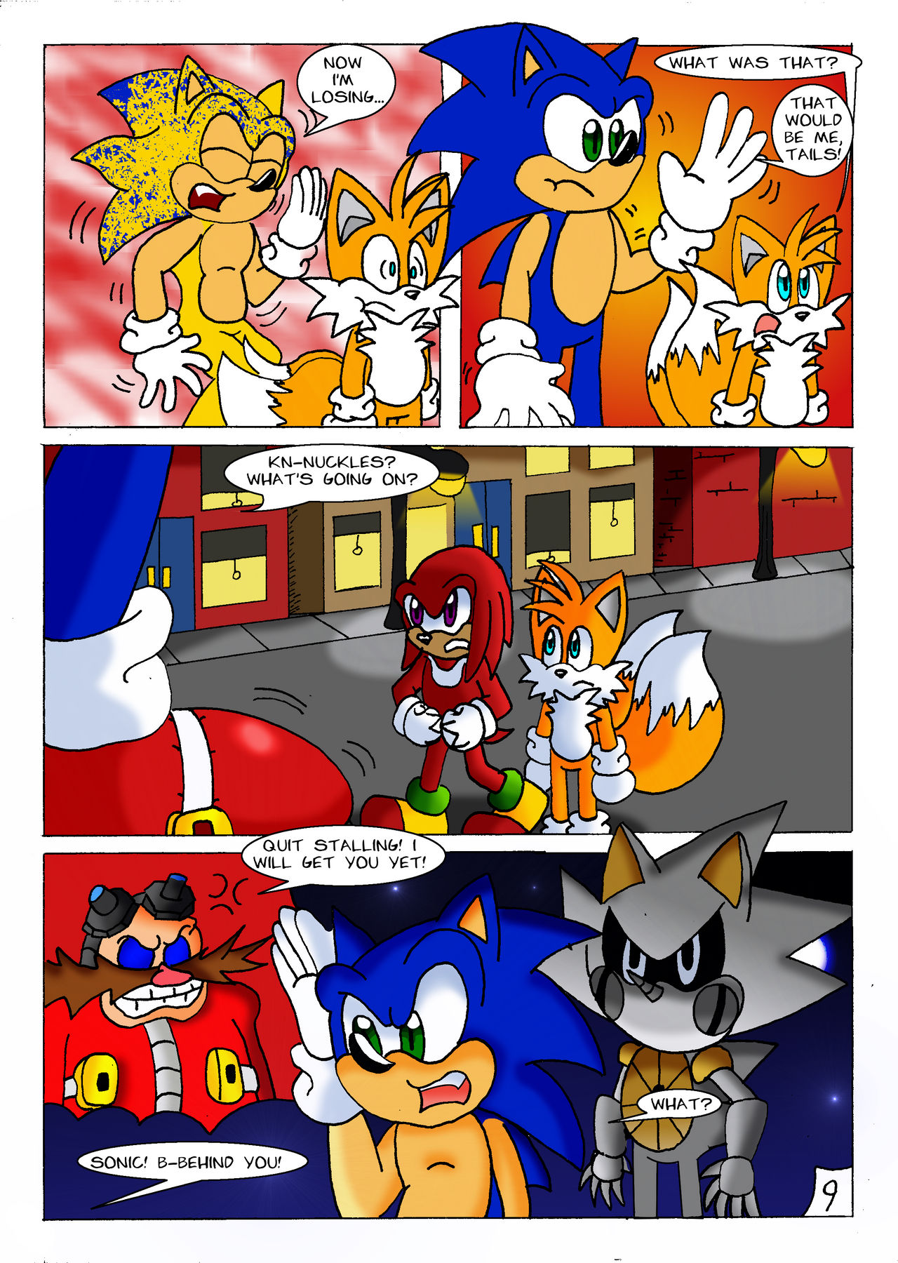 Sonic Growth Page 911 By Twotailedcomicdream On Deviantart