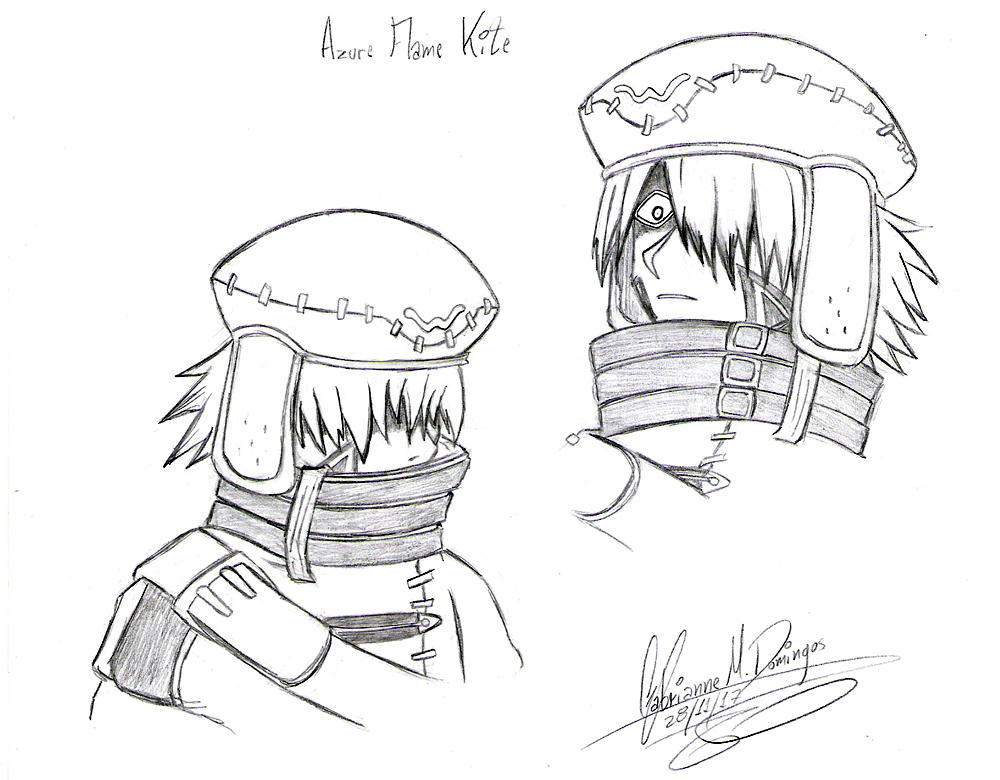 Azure Kite - draft by Gaby-swordmaster on DeviantArt
