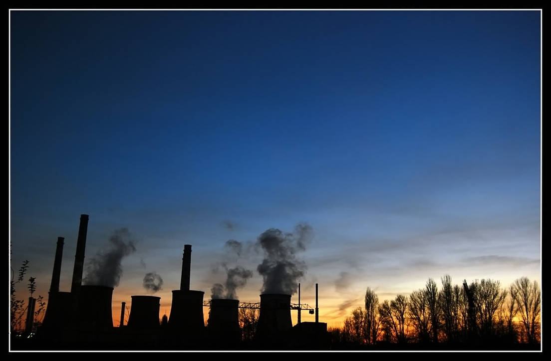 Steam the sunset by Blu3Gh0st on DeviantArt