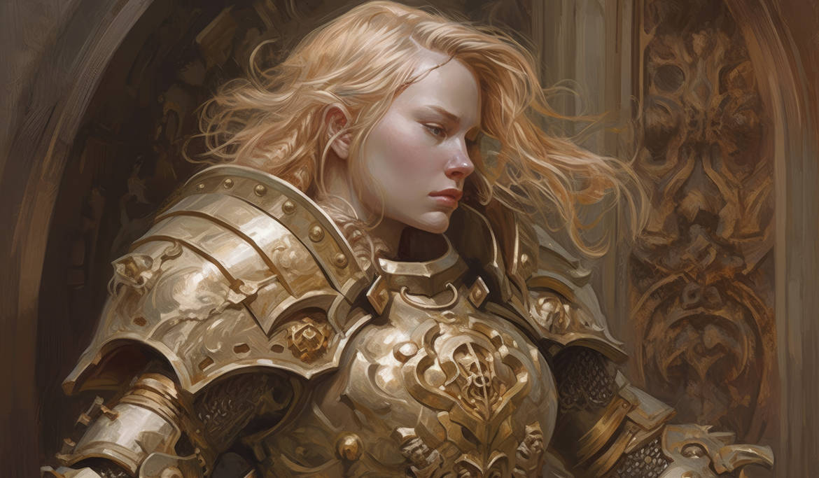 Female Paladin 3 By Danloe On Deviantart