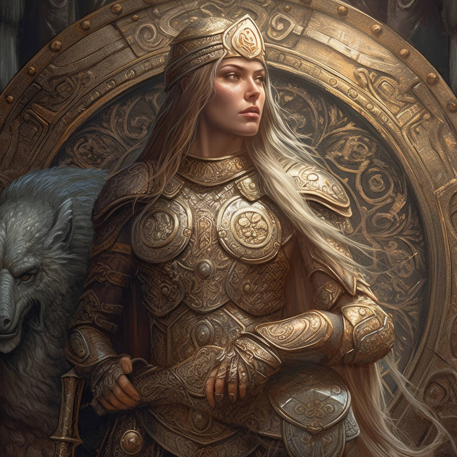 Female Paladin 13 By Danloe On Deviantart