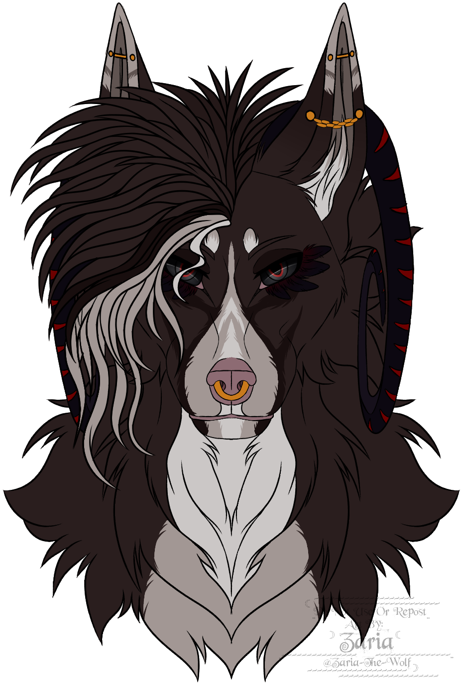 Commission Kanat By Zaria The Wolf On Deviantart