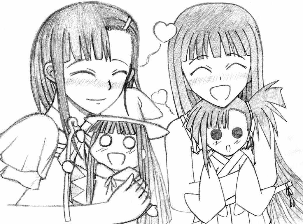 Setsuna X Konoka Kinda Plus By Gen195 On Deviantart