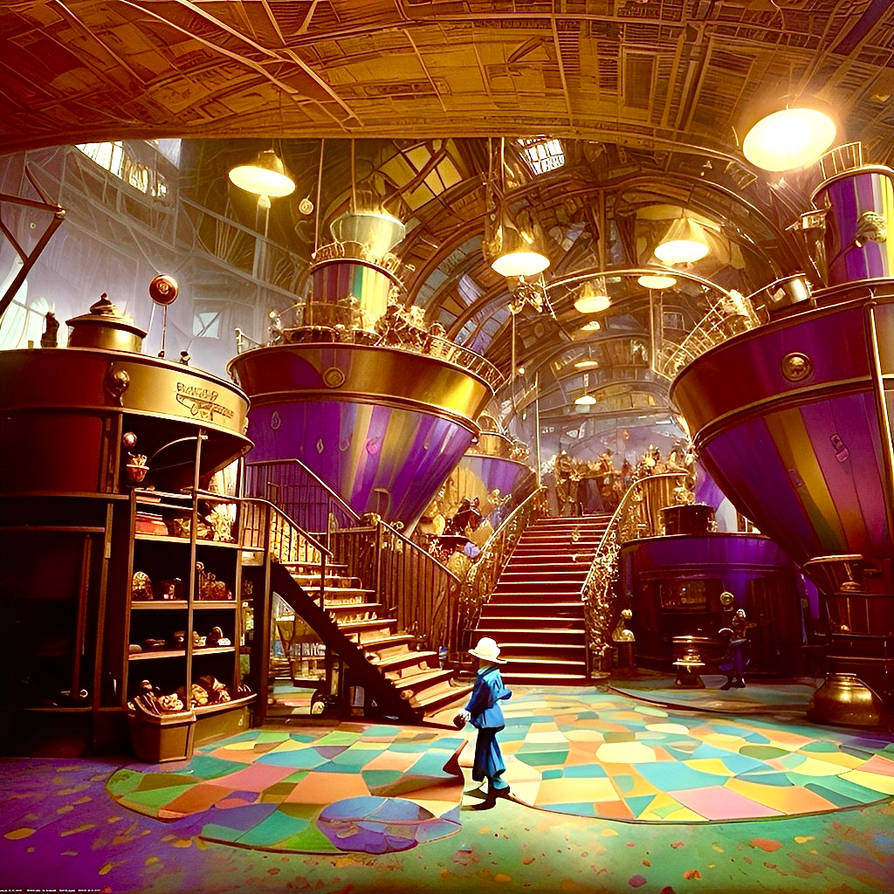 Willy Wonka And The Chocolate Factory 2 By Kellylynnmartin On Deviantart